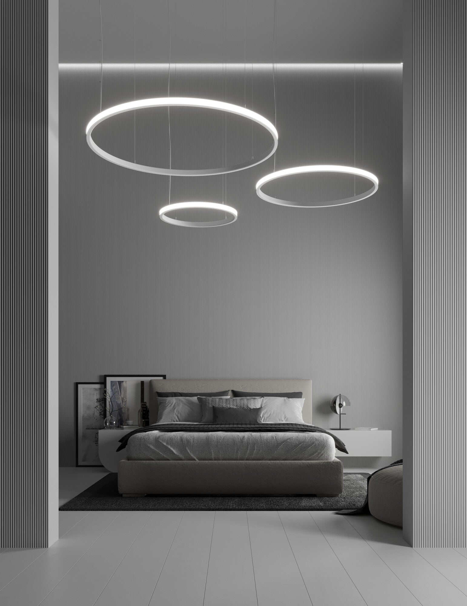 Neolight Leuchte Hari Profil schwarz lackiert - 60cm - on/off - 2700K ...